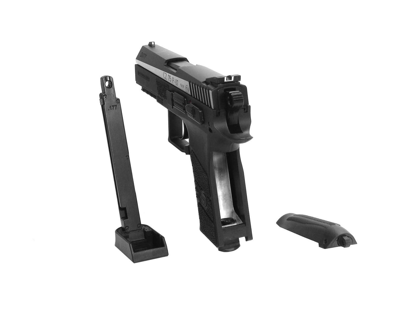 ASG CZ 75 P-07 Duty Two-Tone CO2 BB Gun Pistol .177 cal Steel, Blowback