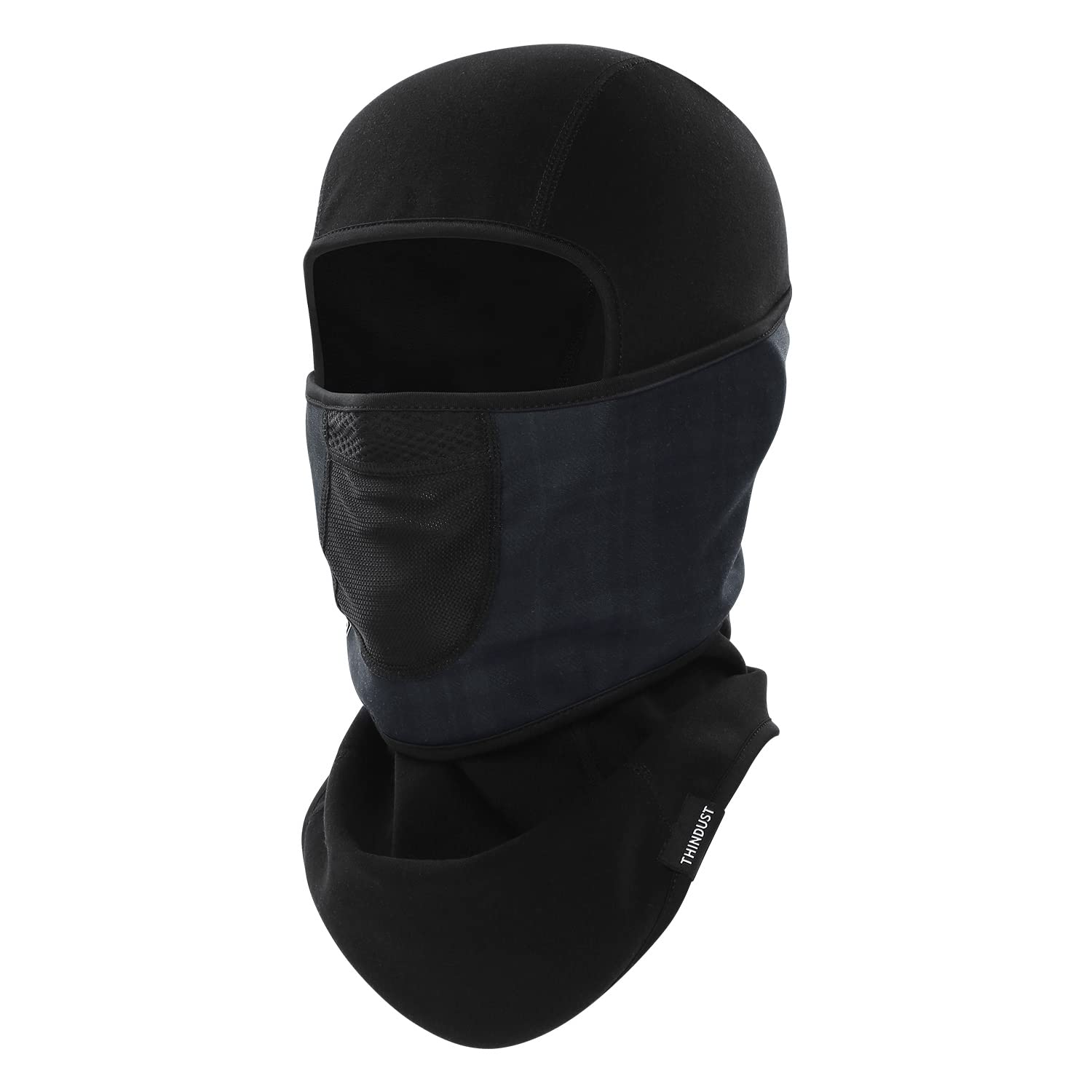 Balaclava Ski Mask - Face Mask for Cold Weather - Windproof Balaclava Hood - Motorcycle Full Face Mask Black