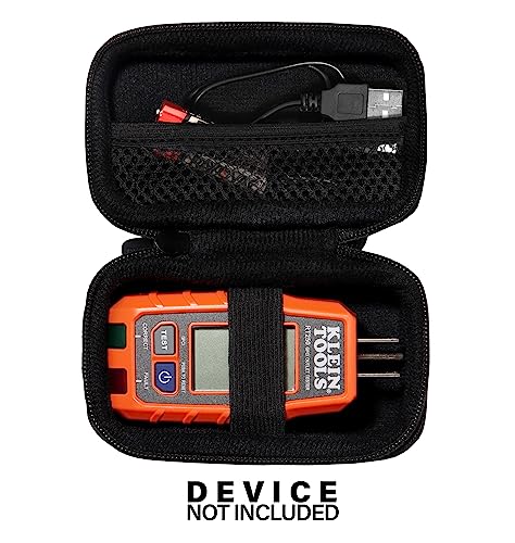 CaseSack case compactable with Klein Tools RT250 GFCI Receptacle Tester