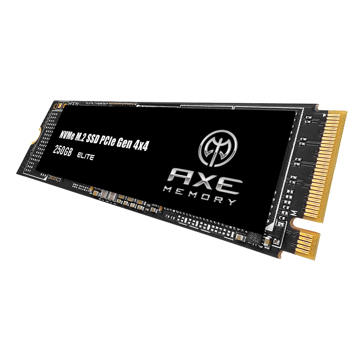 AXE MEMORY Elite Internal SSD 250GB Gen4 PCIe NVMe M.2 2280 Solid State Drive - Read Up to 4450MB/s and Write Up to 1900MB/s