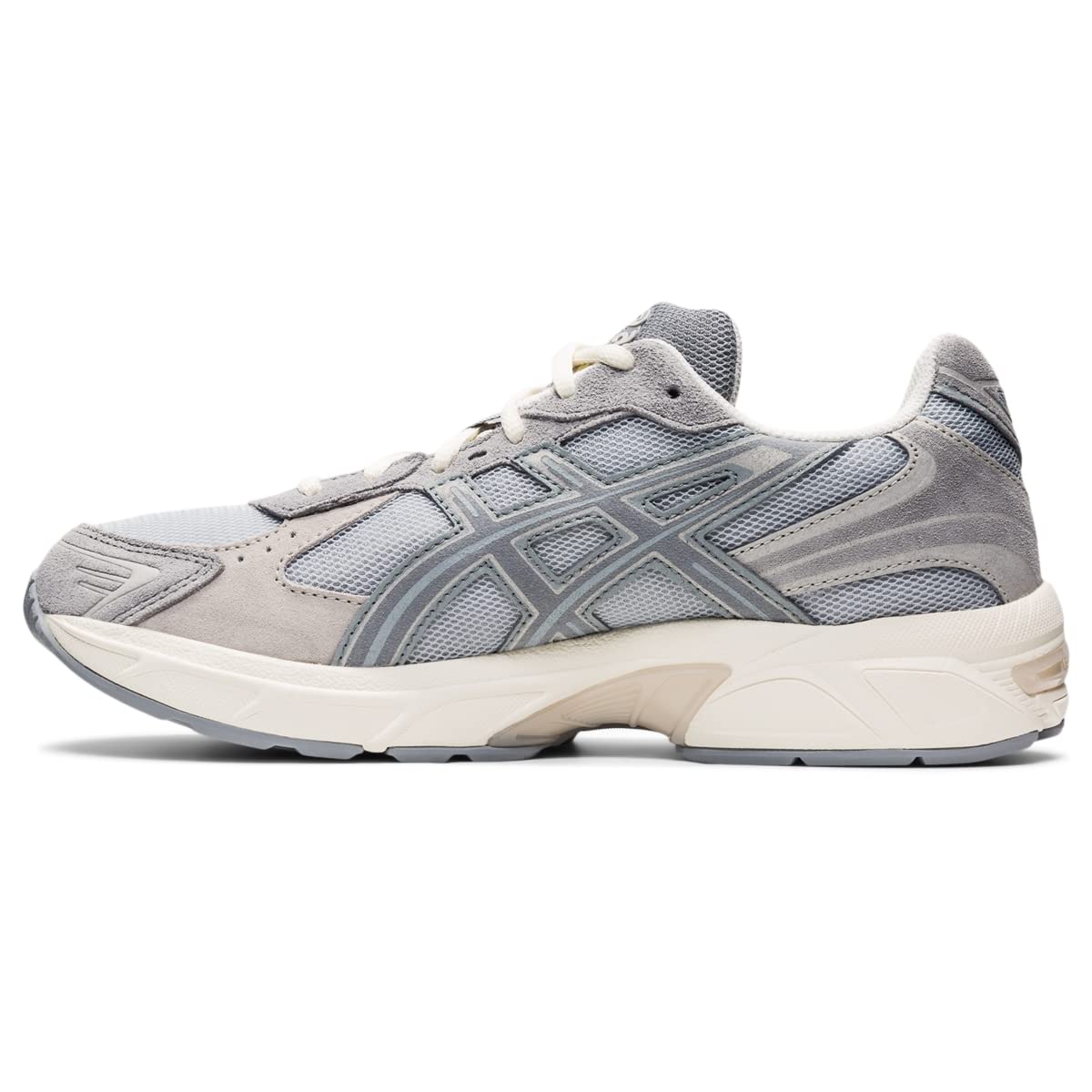 ASICS GEL-1130 Sneakers, Piedmont Grey/Sheet Rock, 10.5 US Women/9 US Men