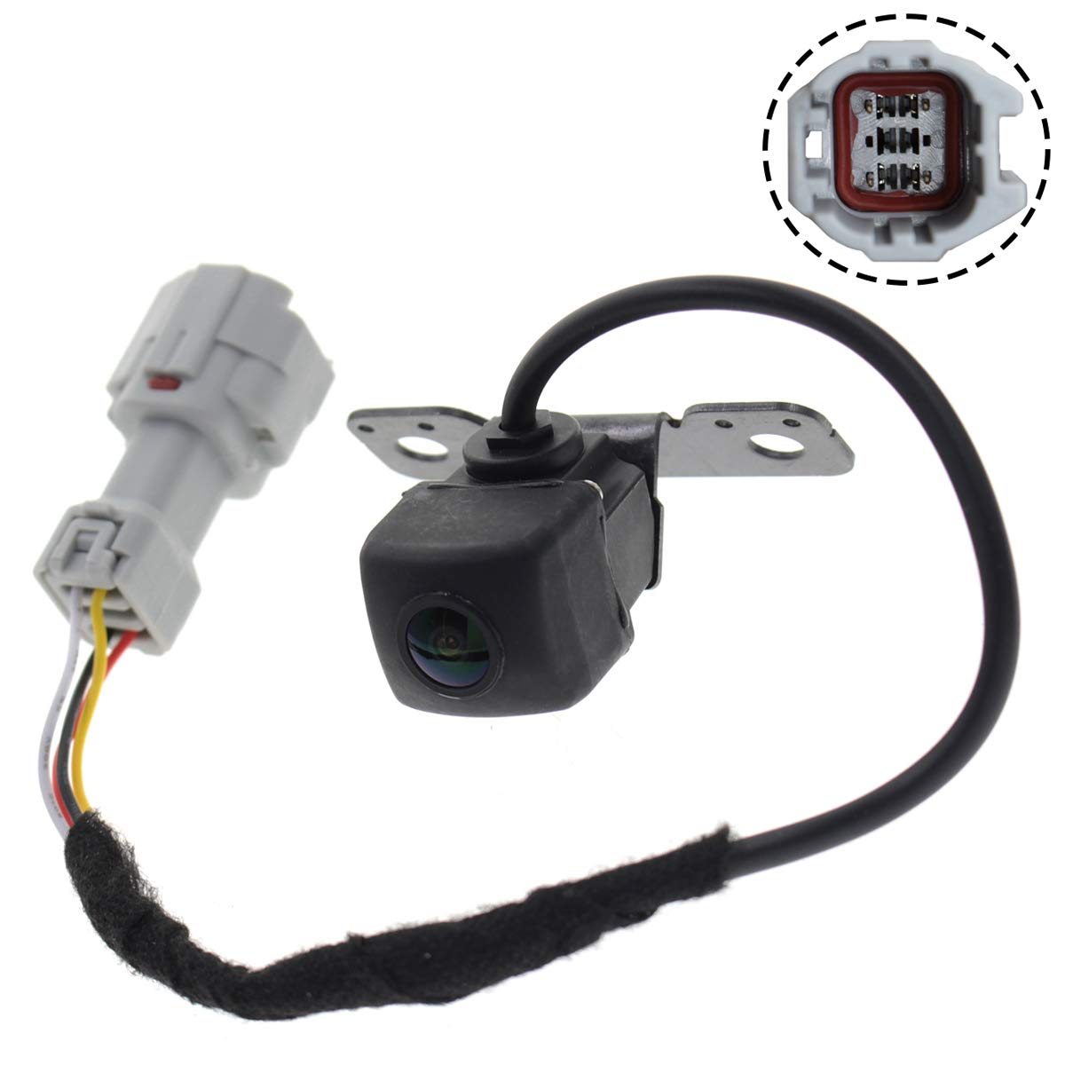 AUTOKAY View Backup Parking Camera Fits for Hyundai Santa Fe 13-16 95760-2W000 95760-2W300