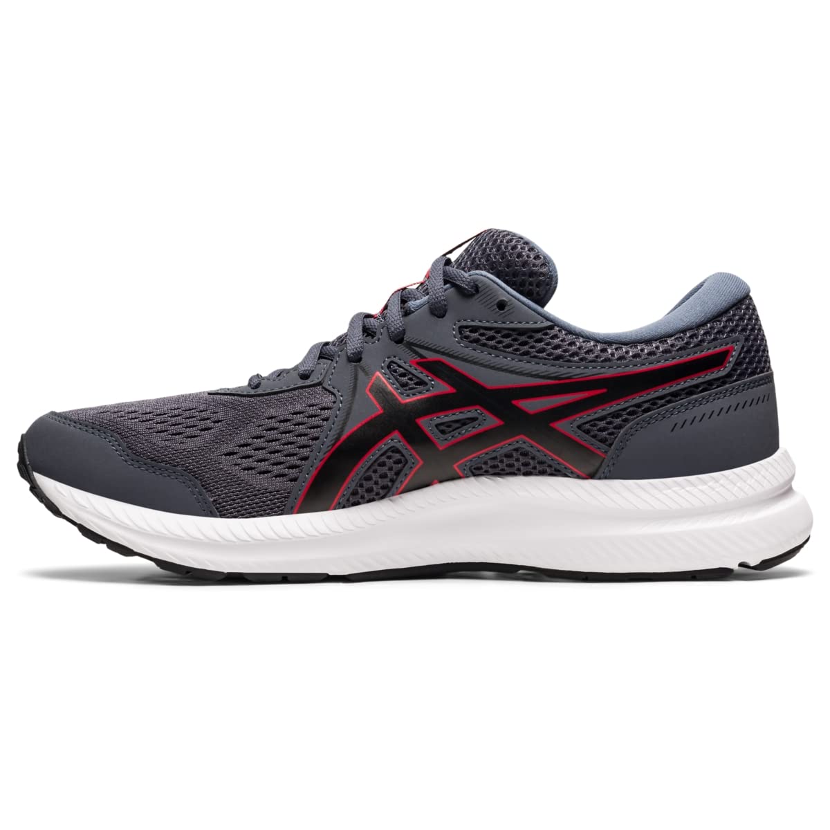 ASICS Men's Gel-Contend 7 Piedmont Grey/Asics Blue Running Shoe 10.5 M US