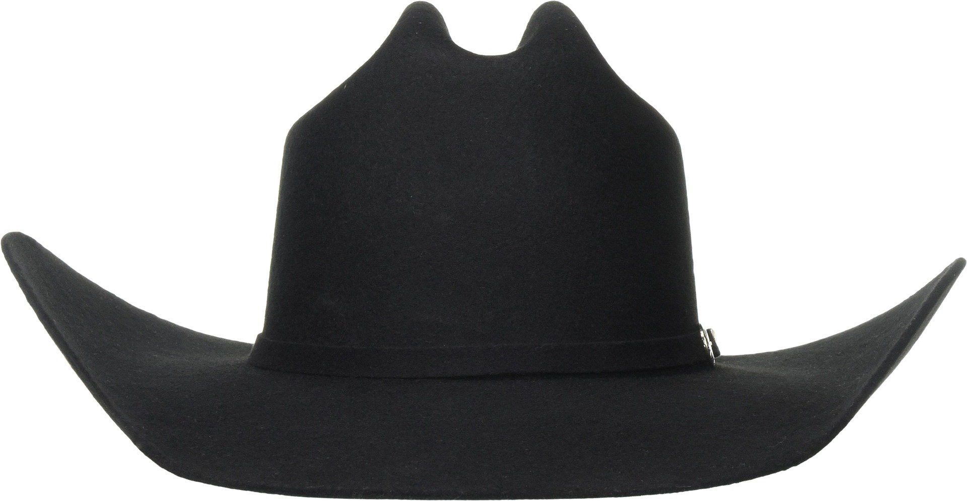 ARIAT Men's Wool Cowboy Hat, Black, 7 1/4