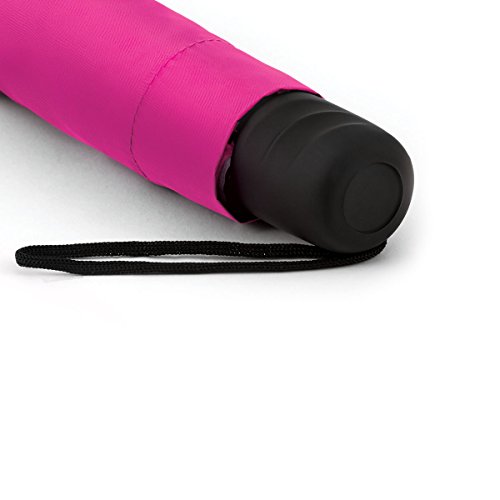 ShedRain Umbrellas Rain Essentials Manual Compact, Hot Pink, One Size