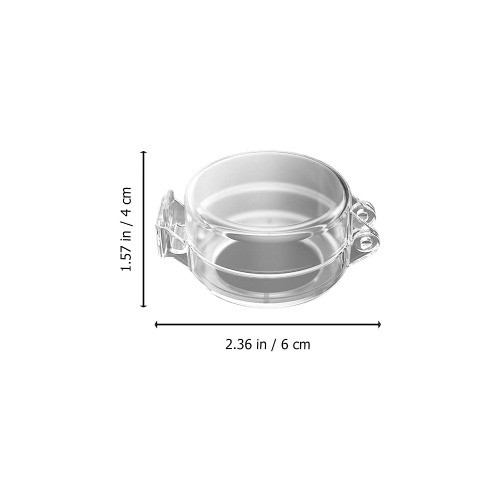 DOITOOL Kitchen Stove Knob Covers 4 Pcs Stove Knob Covers Baby Safety Gas Stove Knob Cover Protection Locks Oven Gas Safety Guards Switch Cap for Child Proofing Kitchen Transparent