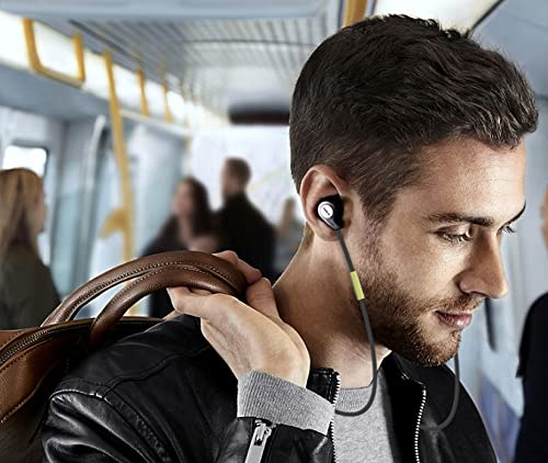 cobcobb Looper Wireless Earbuds Anti-Lost Strap Magnetic Cord for Stemless Wireless Headphone TOZO Bose JBL Beats Skullcandy Samsung(Grey 2Pack)