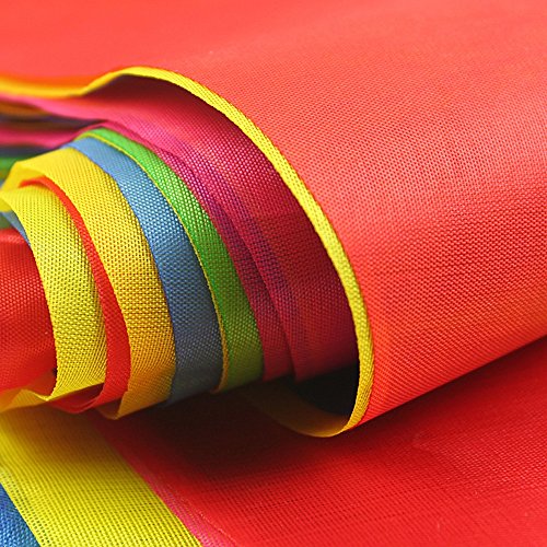 Novelty Place 100 Feet Pennant Banner - 75 Multicolor Bunting Flags - Birthday Party Grand Opening Christmas Decorations
