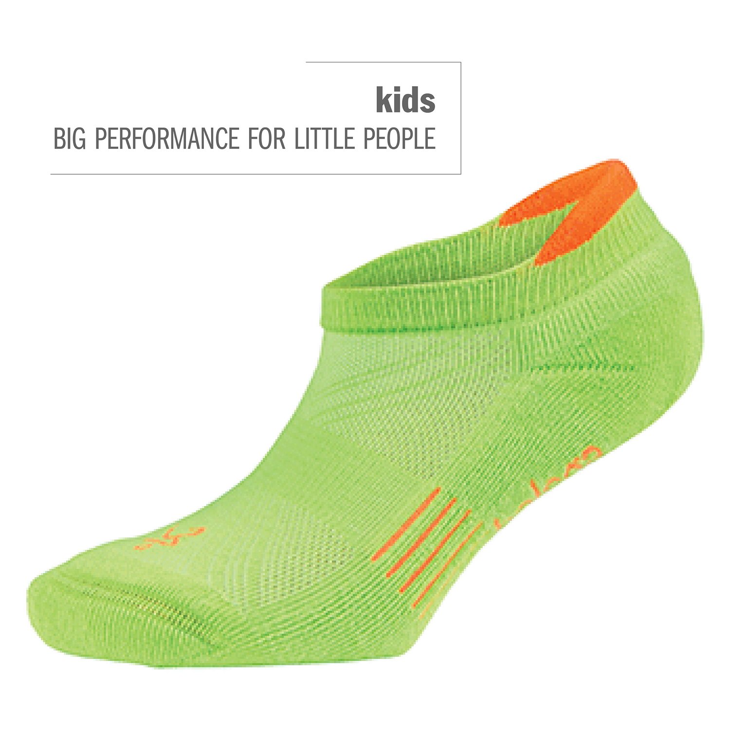Balega Hidden Cool Cushioning Performance No Show Athletic Running Socks for Kids / Children (1 Pair), Midgrey/Red, X-Large