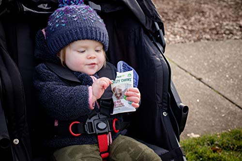 Sprout Organic Toddler Snacks, Crispy Chews, Red Berry & Beet, 3.15 oz - Pack of 10