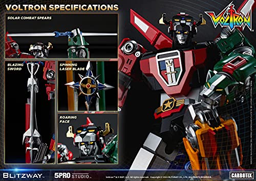 Blitzway - Voltron - CARBOTIX Series - 5Pro Studio Voltron Action Figure