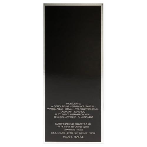 Jacques Bogart Silver Scent Intense Men Eau De Toilette Spray, 3.33 Ounce
