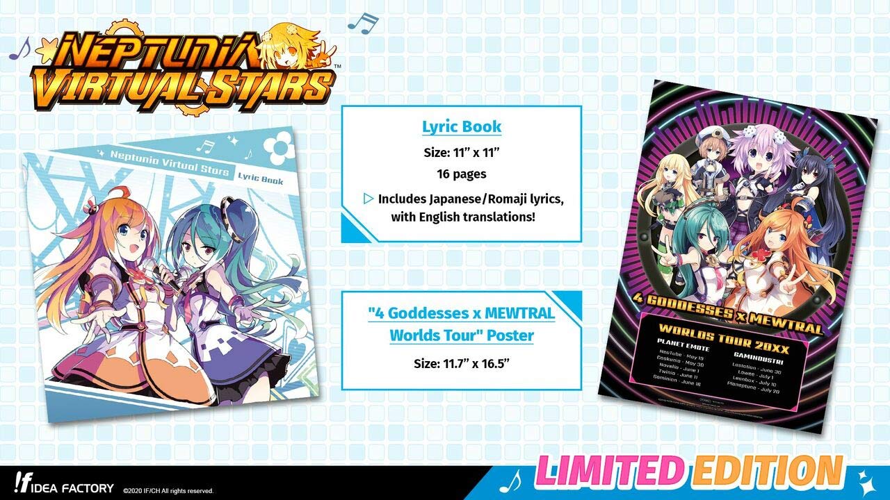 Neptunia Virtual Stars - Limited Edition - PlayStation 4