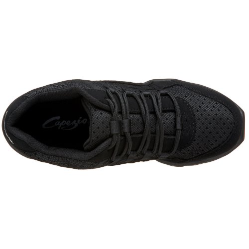 Capezio Unisex Rock It Dansneaker Dance Shoe, Dance Shoes With Cool Ventilated Arch & Modern Design For Many Styles Of Dance,Shoes Women & Men Can Wear For Studio Practice & On Stage-Black,Size 10.5