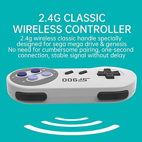 Classic Mini Retro Game Console Built in 5000 Classic Video Games,Dual 2.4G Wireless Controllers and HDMI HD Output,Mini Host with TF Expansion,Ideal Gift for Kids and Adult