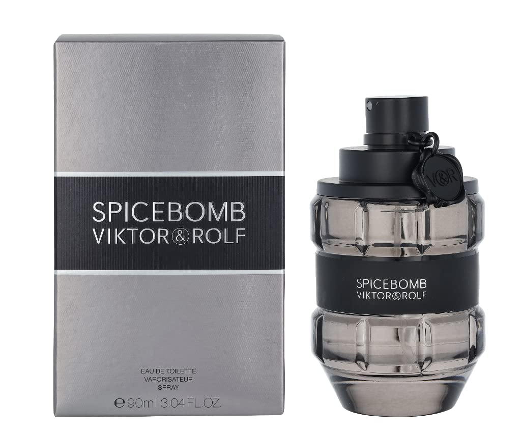Viktor & Rolf Spicebomb Eau De Toilette Spray for Men, 3.04 Ounce