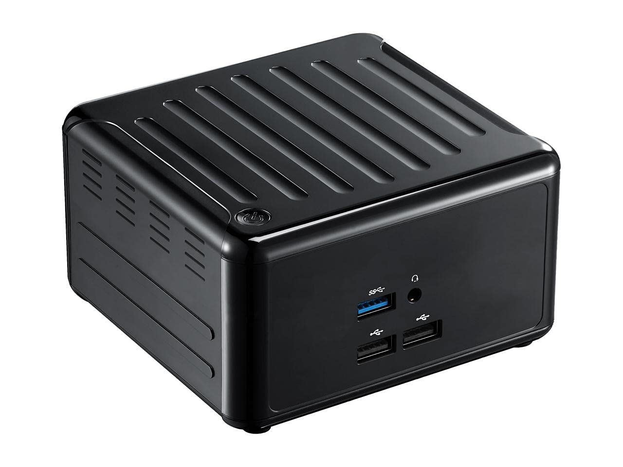 ASRock AMD Ryzen Embedded CPU Barebone SoC Dual GLAN Support Triple Displays Mini/Booksize Barebone System Model 4X4 BOX-V1000M
