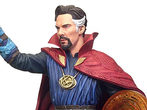 DIAMOND SELECT TOYS Marvel Gallery: Avengers Infinity War Movie Doctor Strange PVC Diorama Figure, Blue