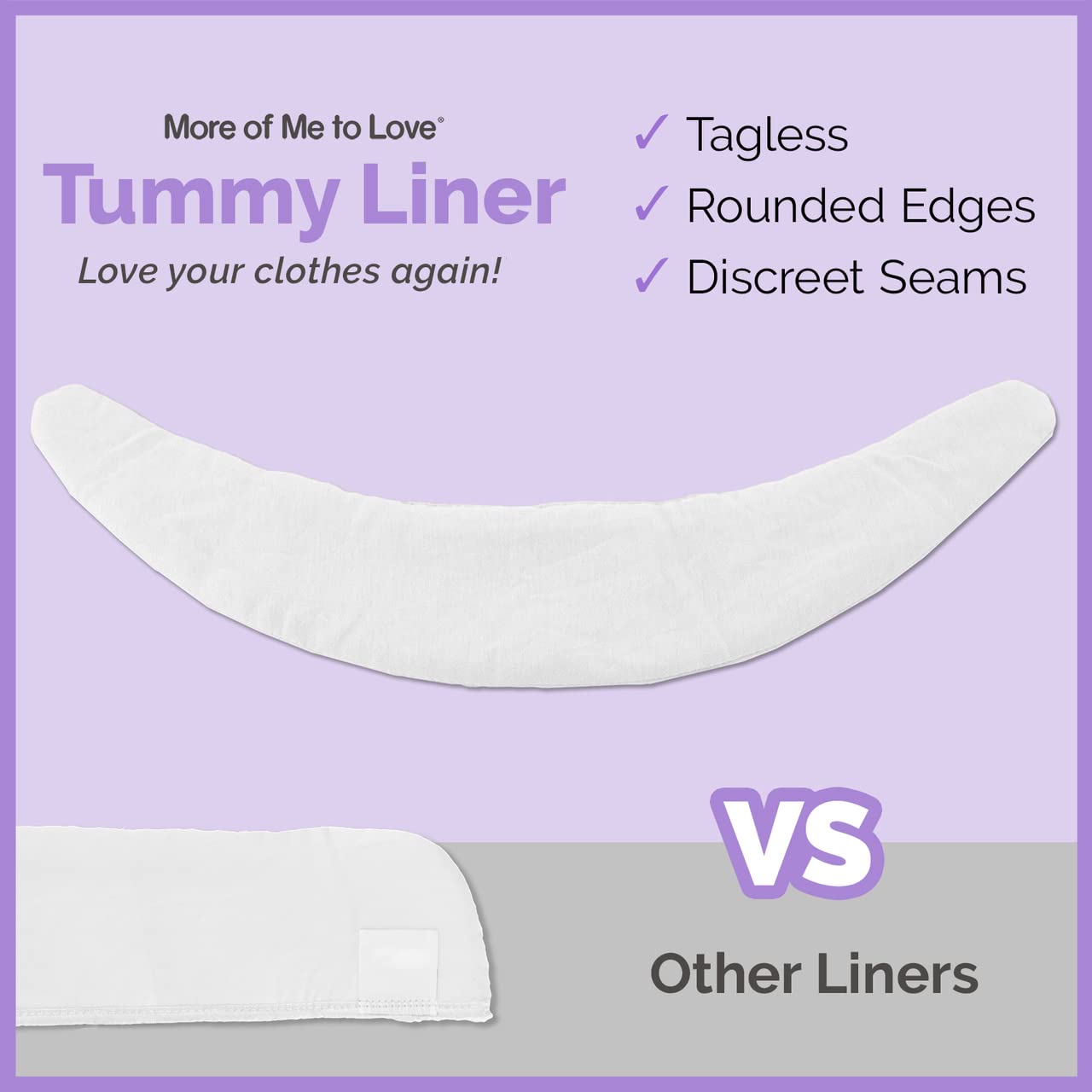 More of Me to Love Tummy Liner, 3-Pack, XL