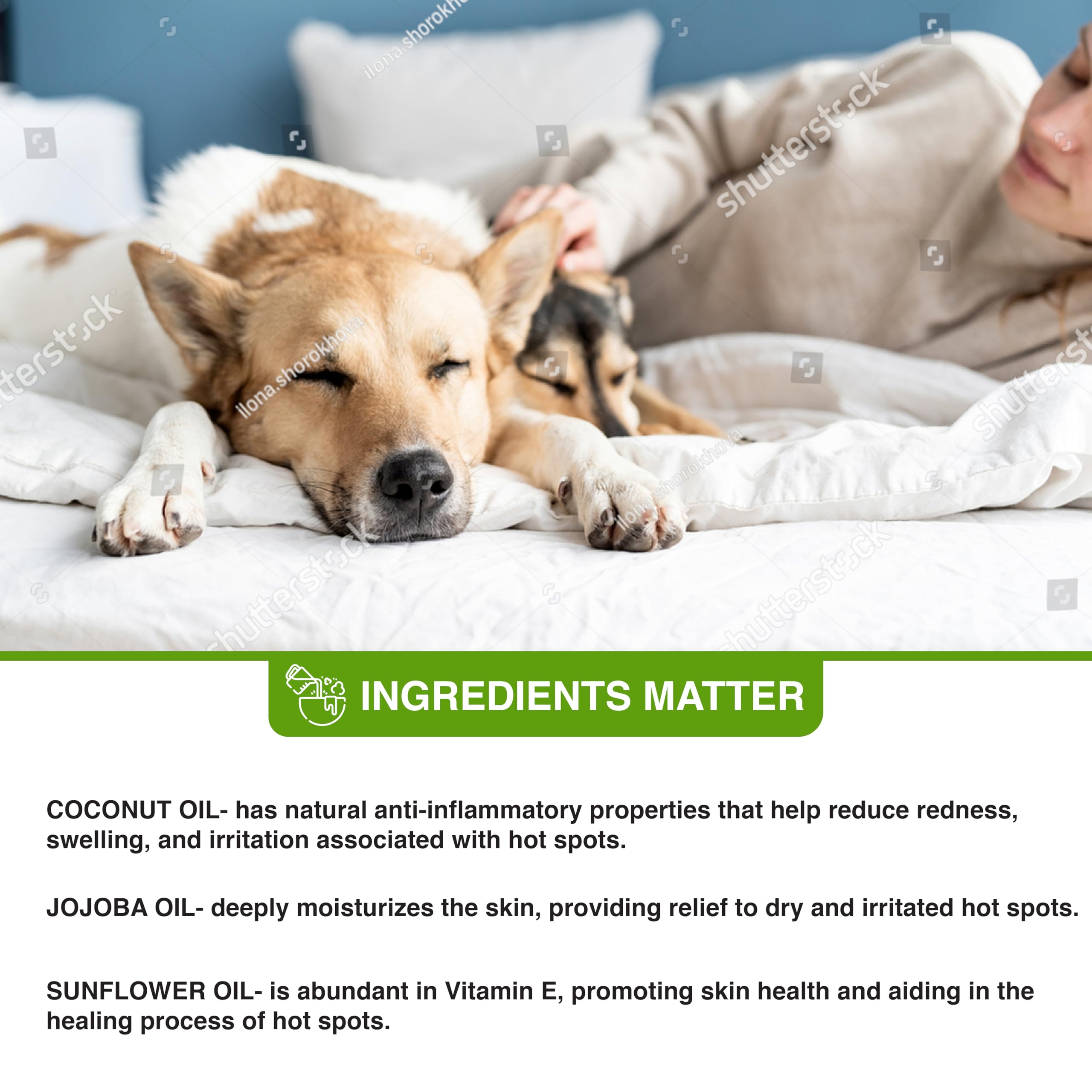 Pure and Natural Pet USDA Certified Organic & Hot Spot Oil, Clear, (PN265)