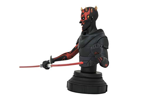 Diamond Select Toys Star Wars Rebels: Darth Maul 1:7 Scale Bust, Multicolor, 6 inches