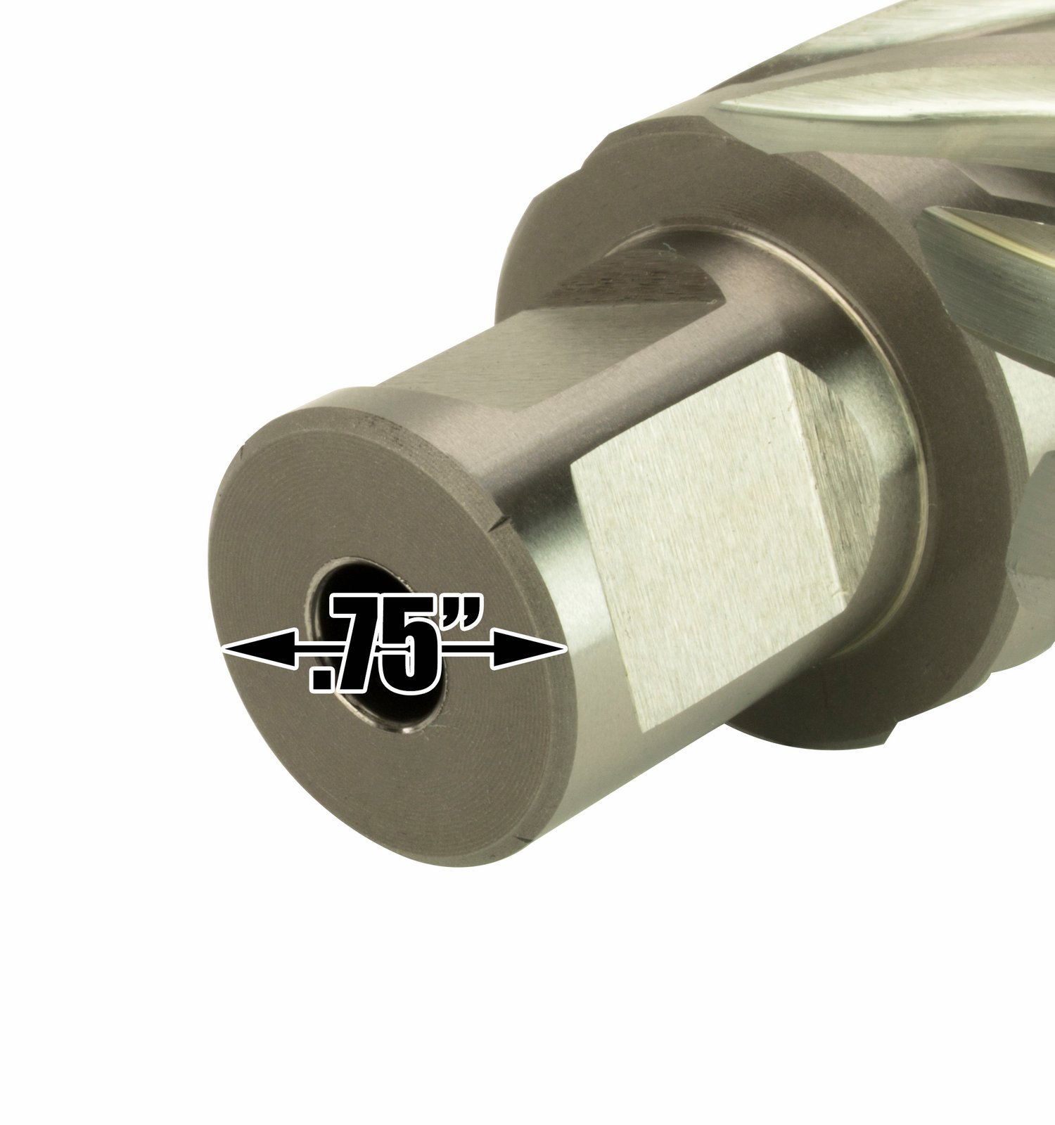 Steel Dragon Tools 1-1/8" x 1" High Speed Steel Annular Cutter with 3/4" Weldon Shank