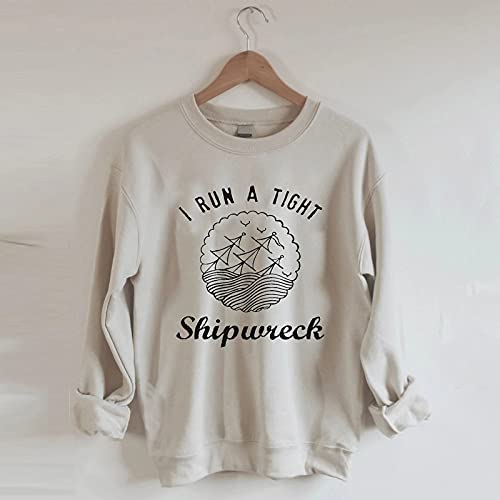 Balakie Womens Crewneck Sweatshirt Grey Long Sleeve Letter Print Loose Casual Cute Pullover Top Fall Clothes for Women