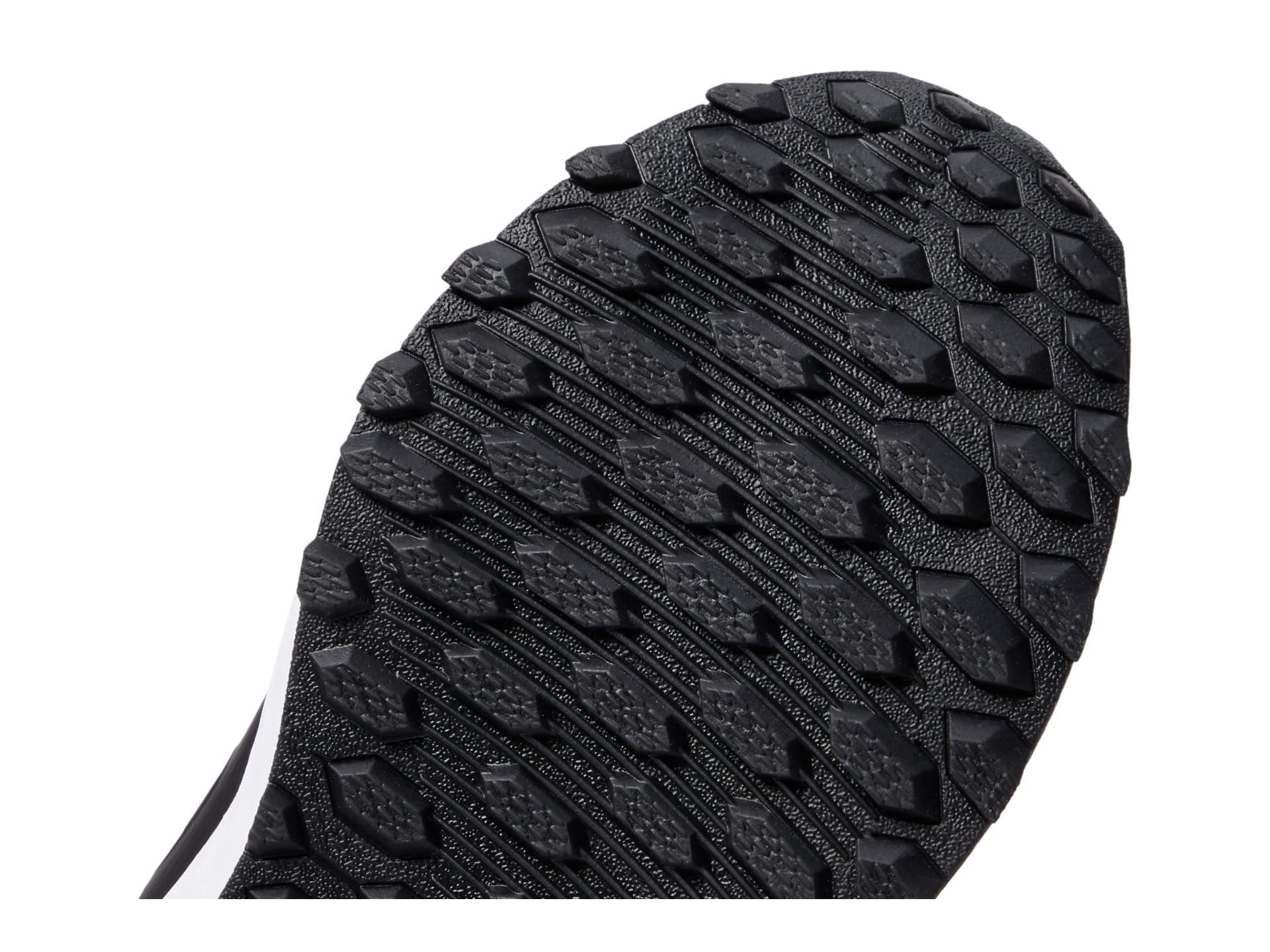 New Balance Kid's Fresh Foam 650 V1 Lace-up Running Shoe, Black/Metallic Silver/White, 5 Wide Big Kid
