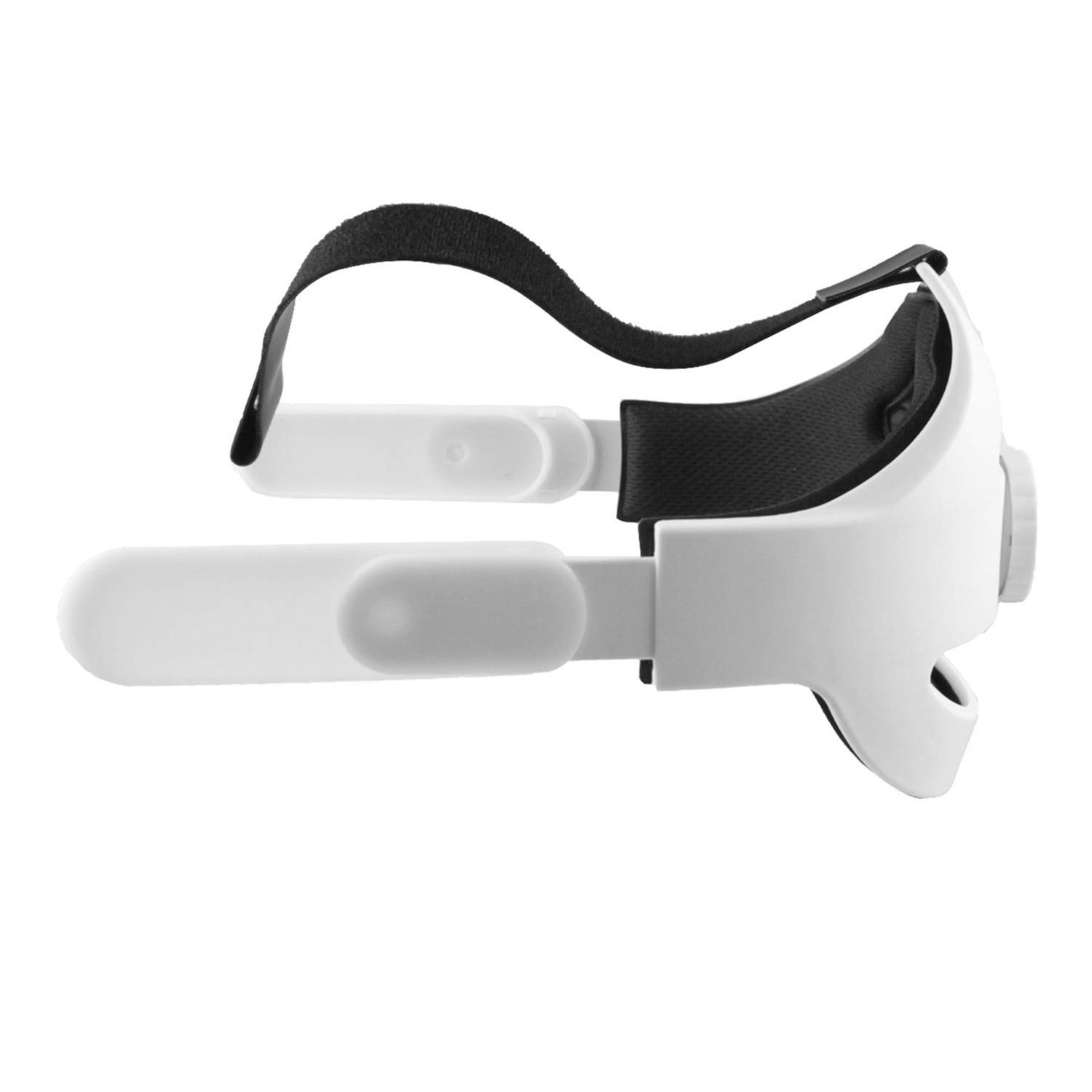 Balance Weight Headband Strap Comfortable Adjustable Head Strap Helmet Belt for Quest 2 Elite Strap VR Headset with On-Ear Headphone Earbuds