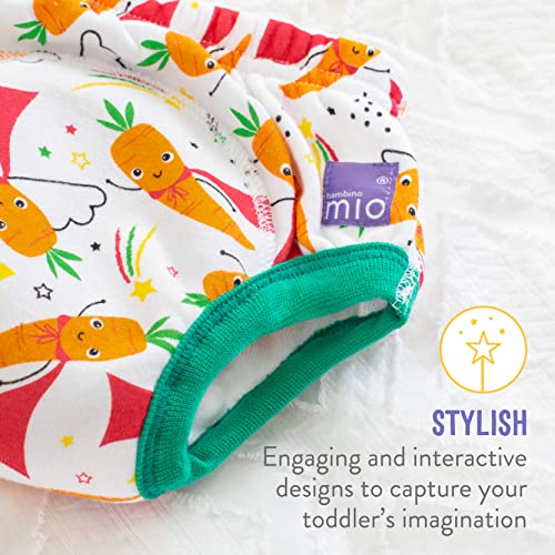Bambino mio, Potty Training Underwear for Girls and Boys, 2-3 Years, 5 Pack