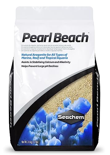 Seachem Pearl Beach Aragonite Gravel, 7.7 lb