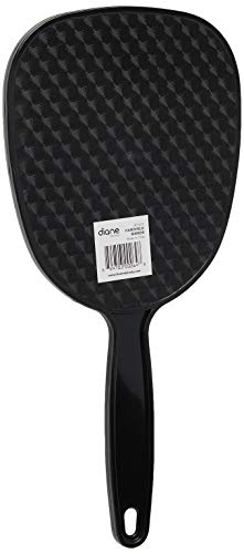 Diane Plastic Handheld Mirror β Vanity Oval Mirror with Hanging Hole in Handle β Small Size (5β x 11β) for Travel, Bathroom, Desk, Makeup, Beauty, Grooming, Shaving, D1015