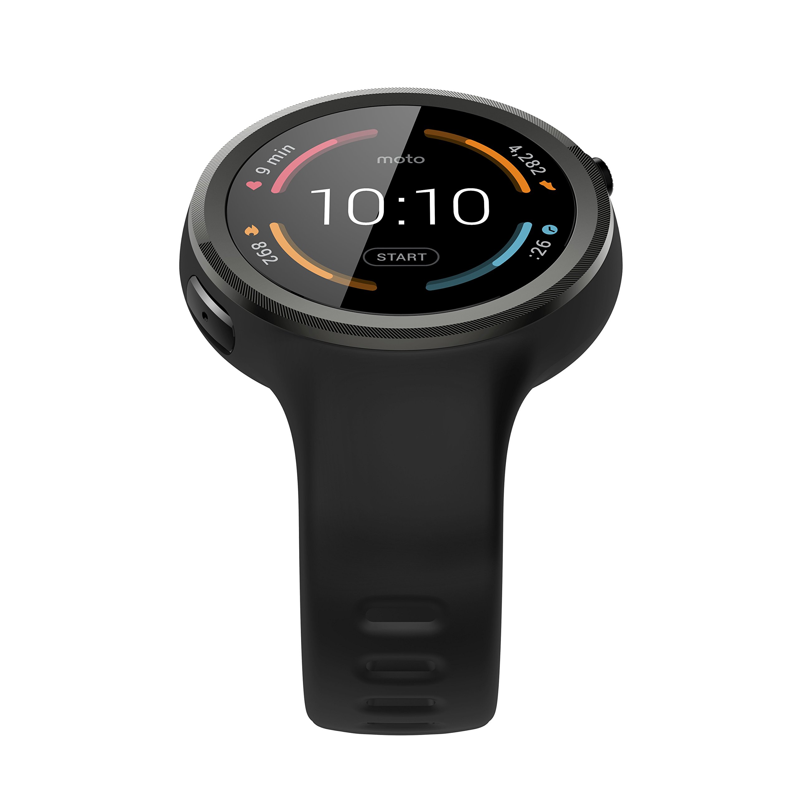 Motorola Moto 360 Sport - 45mm, Black