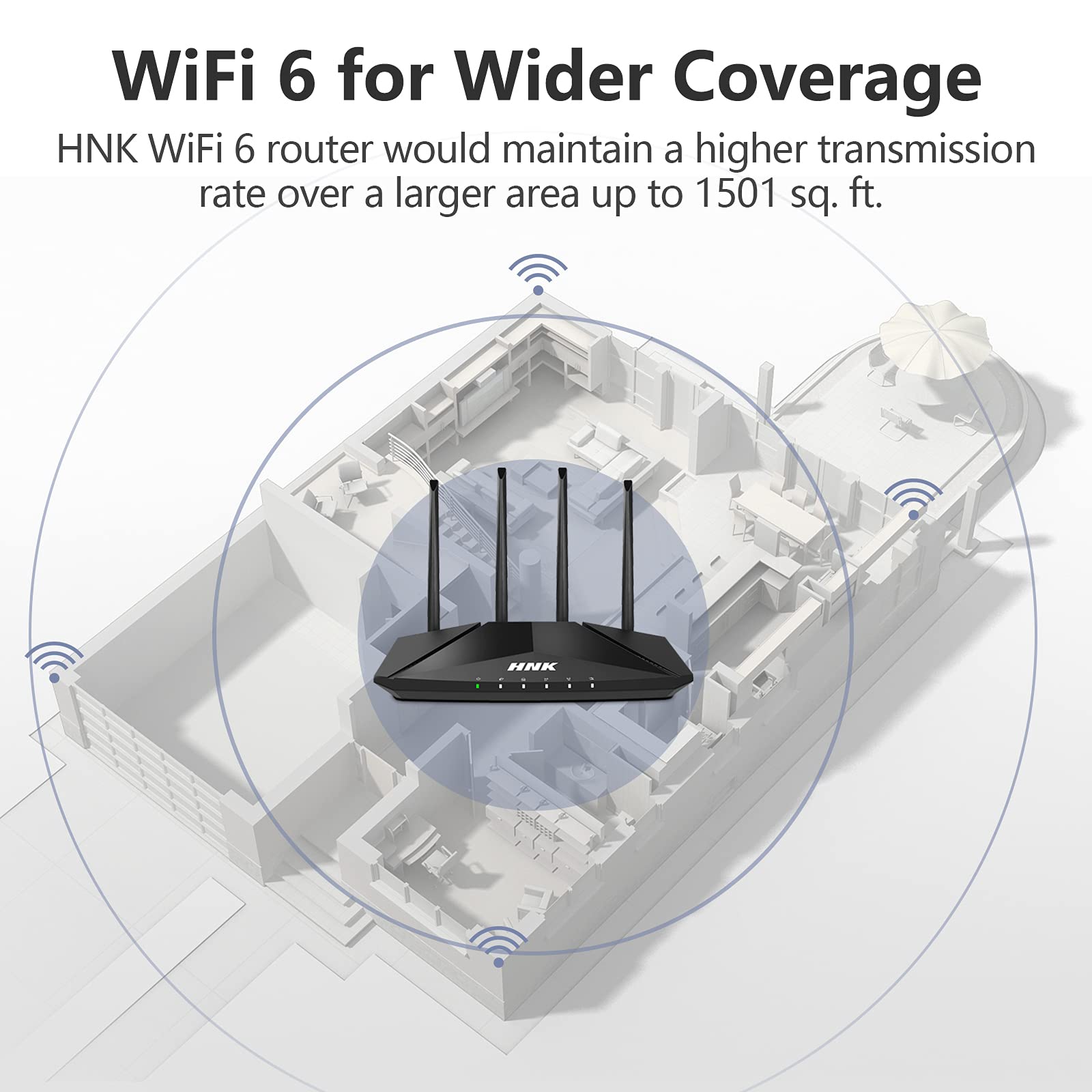 AX1800 WiFi 6 Router-Smart Wireless Router, Dual-Band WiFi Router, 802.11ax,Speed Up to 1800Mbps, Gaming&Streaming, Beamforming Technology, OFDMA & MU-MIMO Support 20+ Devices, Larger Coverage