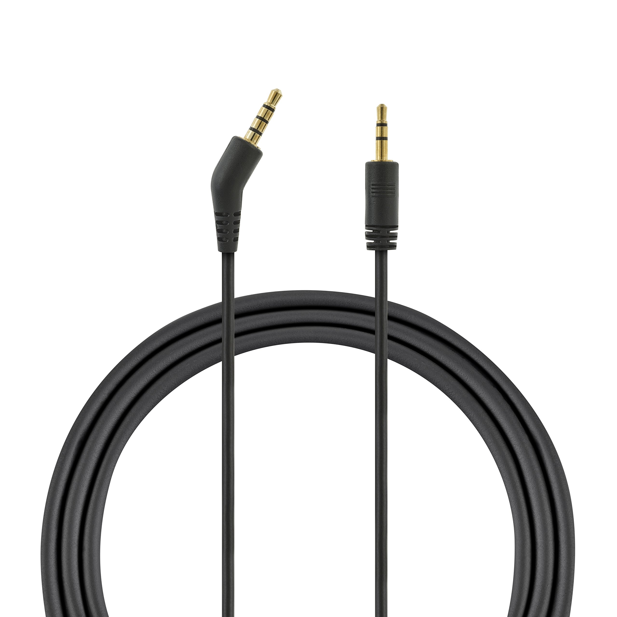 AGS Retail Ltd Compatible Talkback Chat Cable for Turtle Beach, Astro Gaming Headsets - 1m PS4 Chat Lead, Gold-Plated Audio Jacks | Gaming Accessory