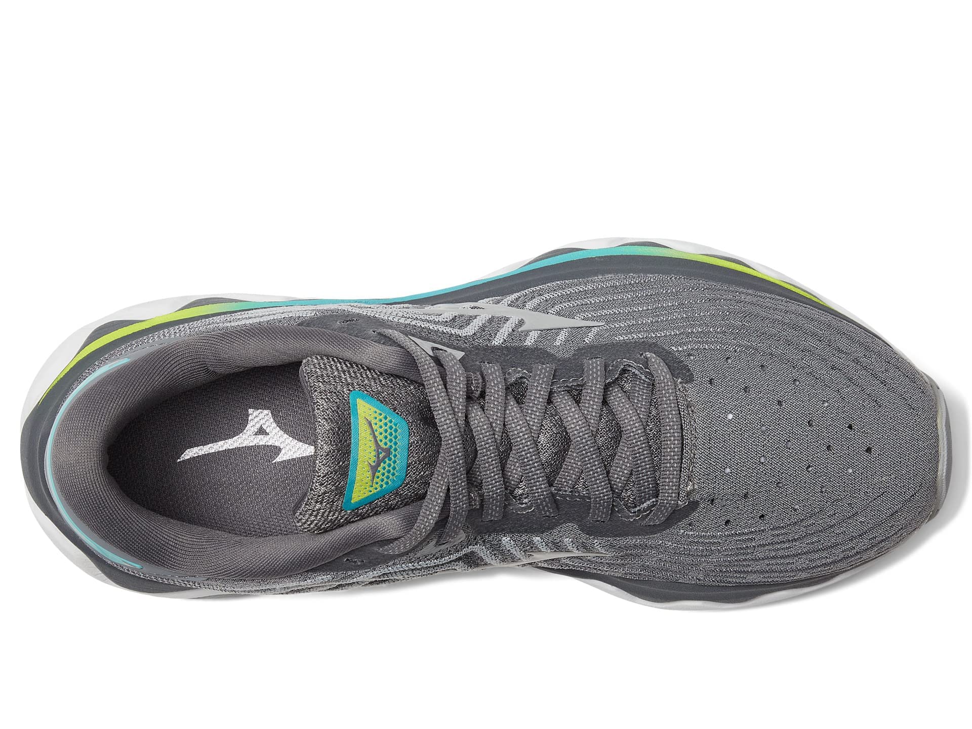 Mizuno Women's Wave Horizon 6 Sneaker, Ultimate Grey/Silver, 9