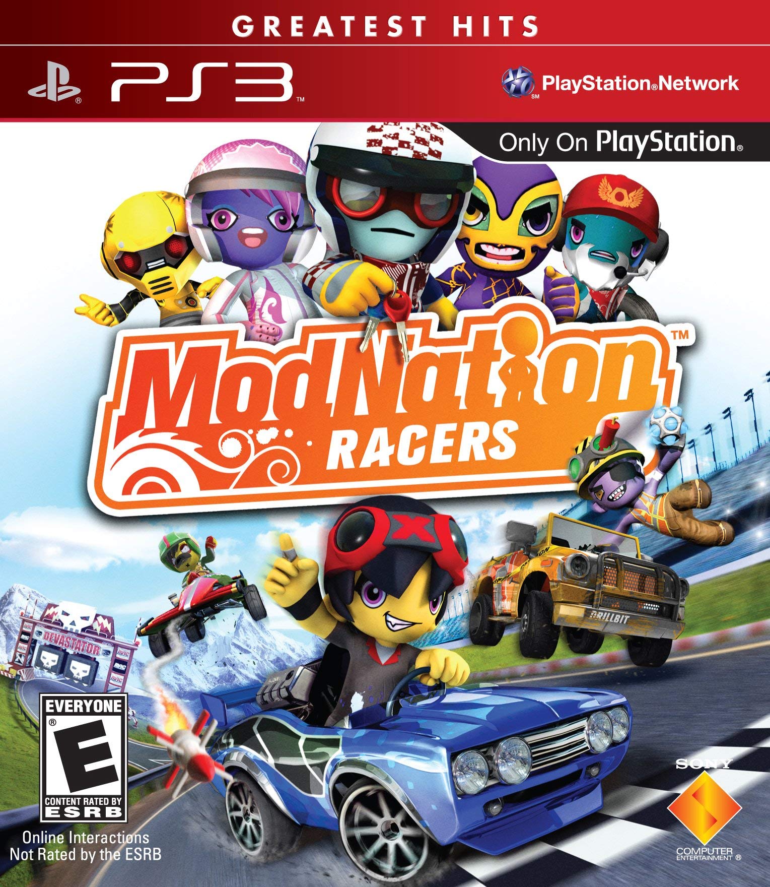 Modnation Racers - PlayStation3 (Greatest Hits) (Renewed)