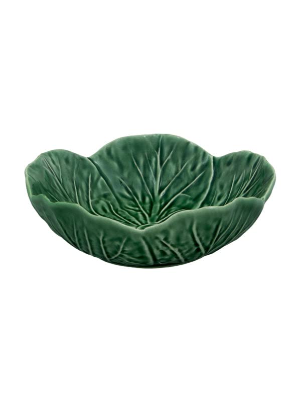 Bordallo Pinheiro Cabbage Bowl 13 Oz Green, Set of 4
