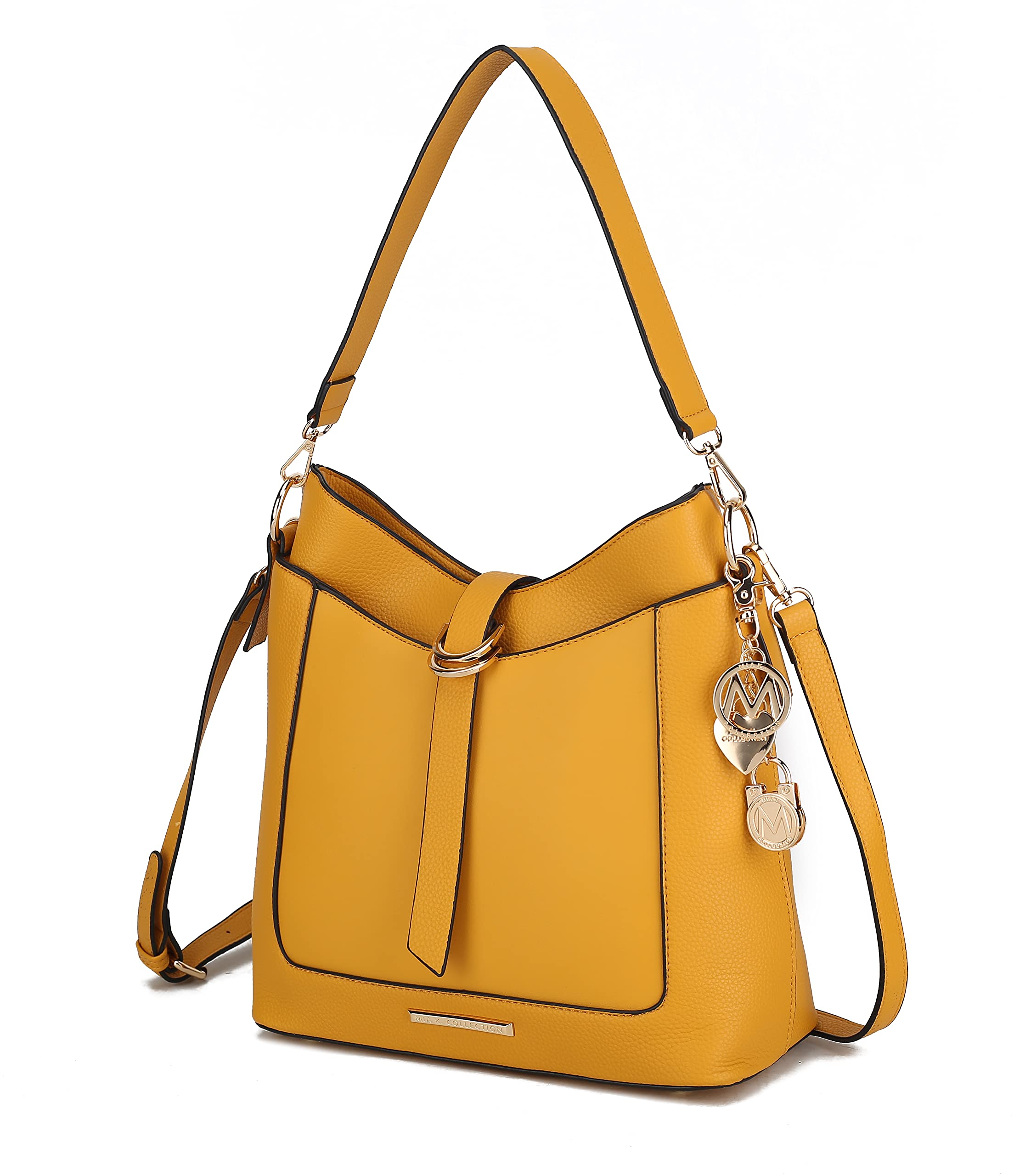 MKF Collection Crossbody Bag for Women, Vegan Leather Pocketbook Designer Handbag, Messenger Purse, Shoulder Bag By Mia K