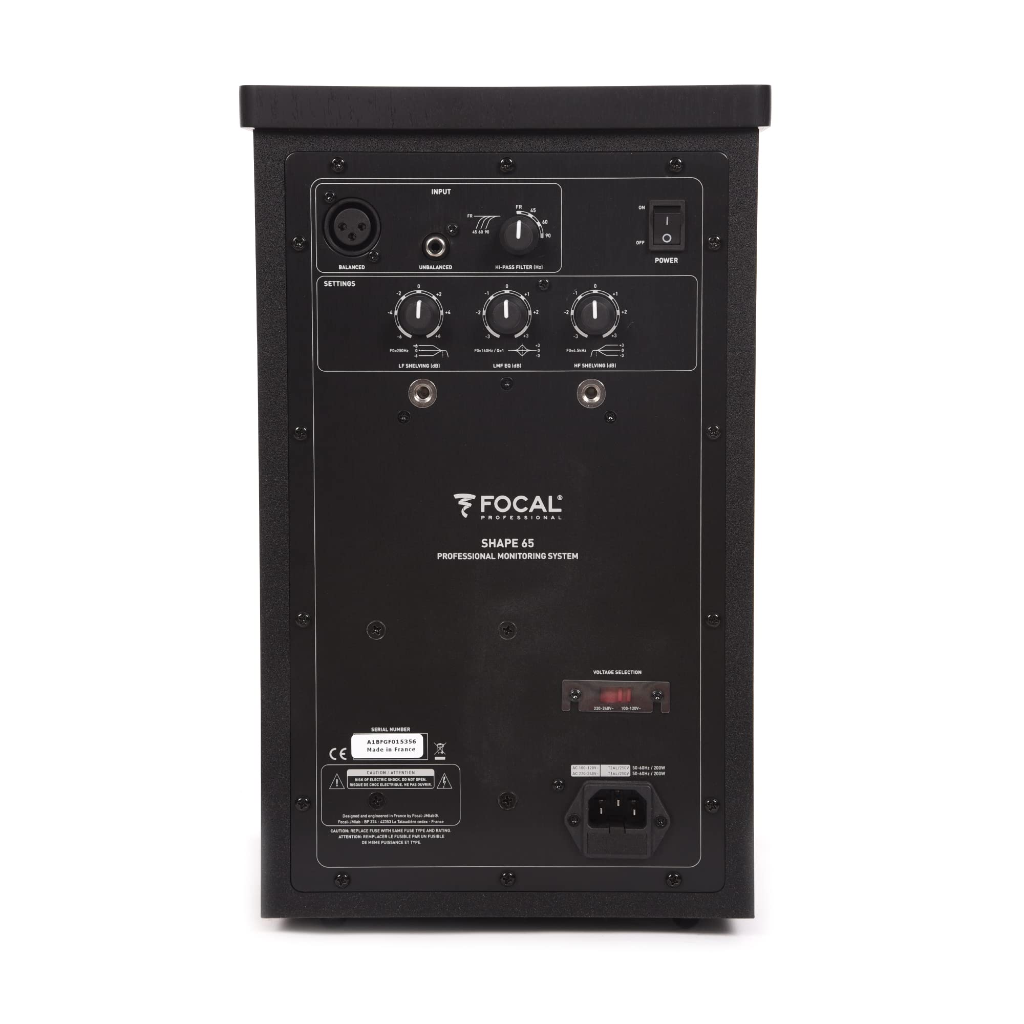 Focal Shape 65 Studio Monitor (Single)