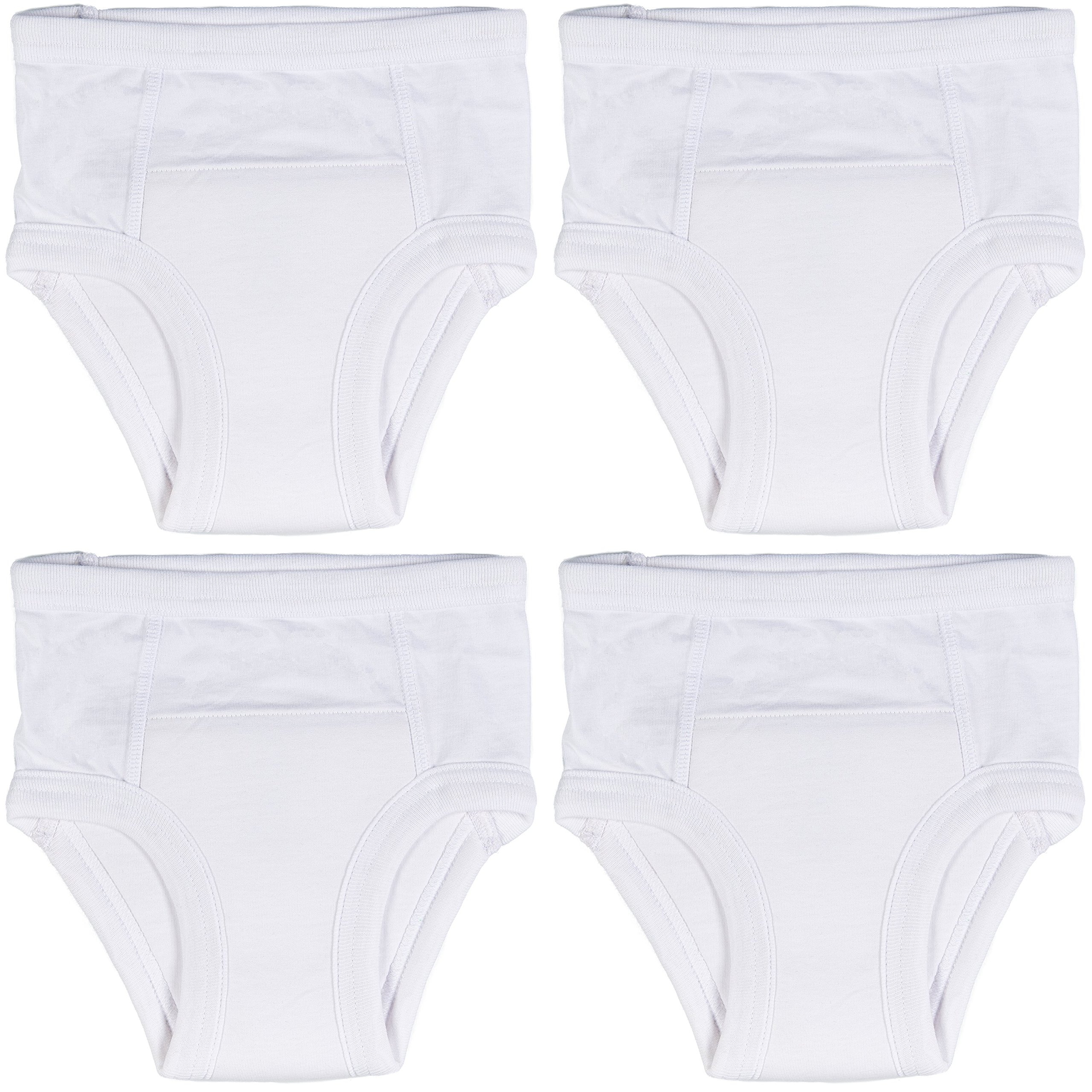 Trimfit Little Boys Cotton Training Pants (Pack of 4 Kids Underwear)