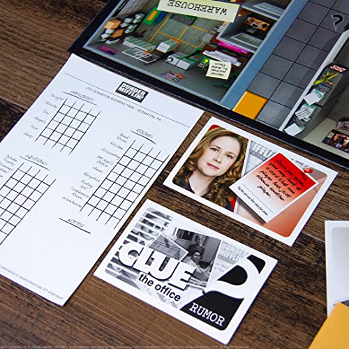Hasbro CLUE: The Office Edition Board Game