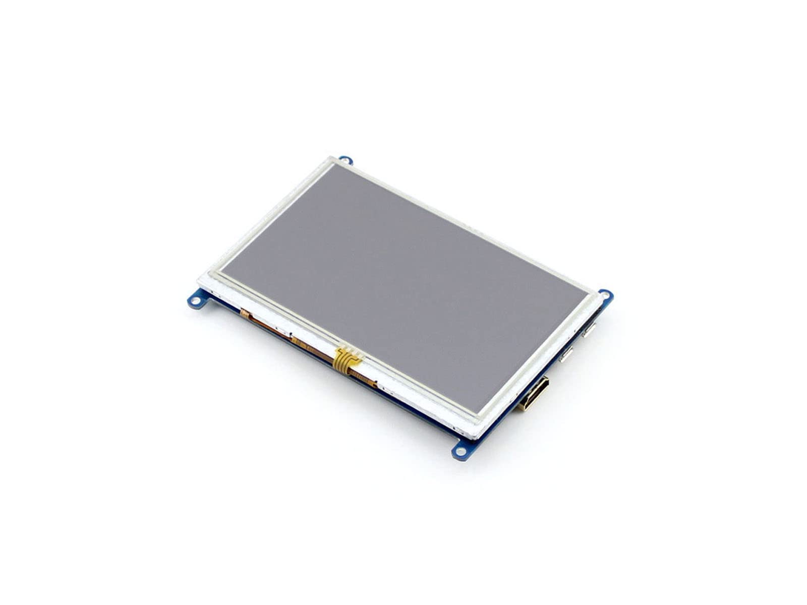 waveshare 5 Inch Resistive Touch Screen LCD(B) 800X480 High Resolution HDMI USB Interface for Raspberry Pi/Banana Pi Mainboard/Raspberry Pi 3 Model B/3B+