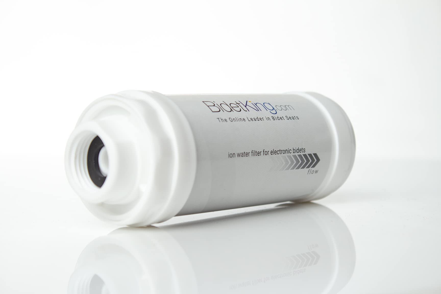 BidetKing Ion Bidet Filter for Electronic Bidet Seats | Premium Bidet Water Filter and Modern Design | Extend The Life of Your Bidet Seat | 1/2" Threads