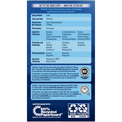 Brita On Tap Replacement Water Filter Cartridge