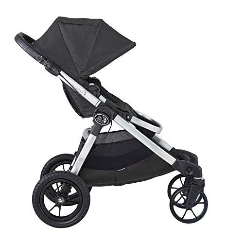 Baby Jogger City Select Stroller with Deluxe Pram | Baby Stroller with 16 Ways to Ride | Deluxe Pram Bassinet for Infants & Toddlers, Jet