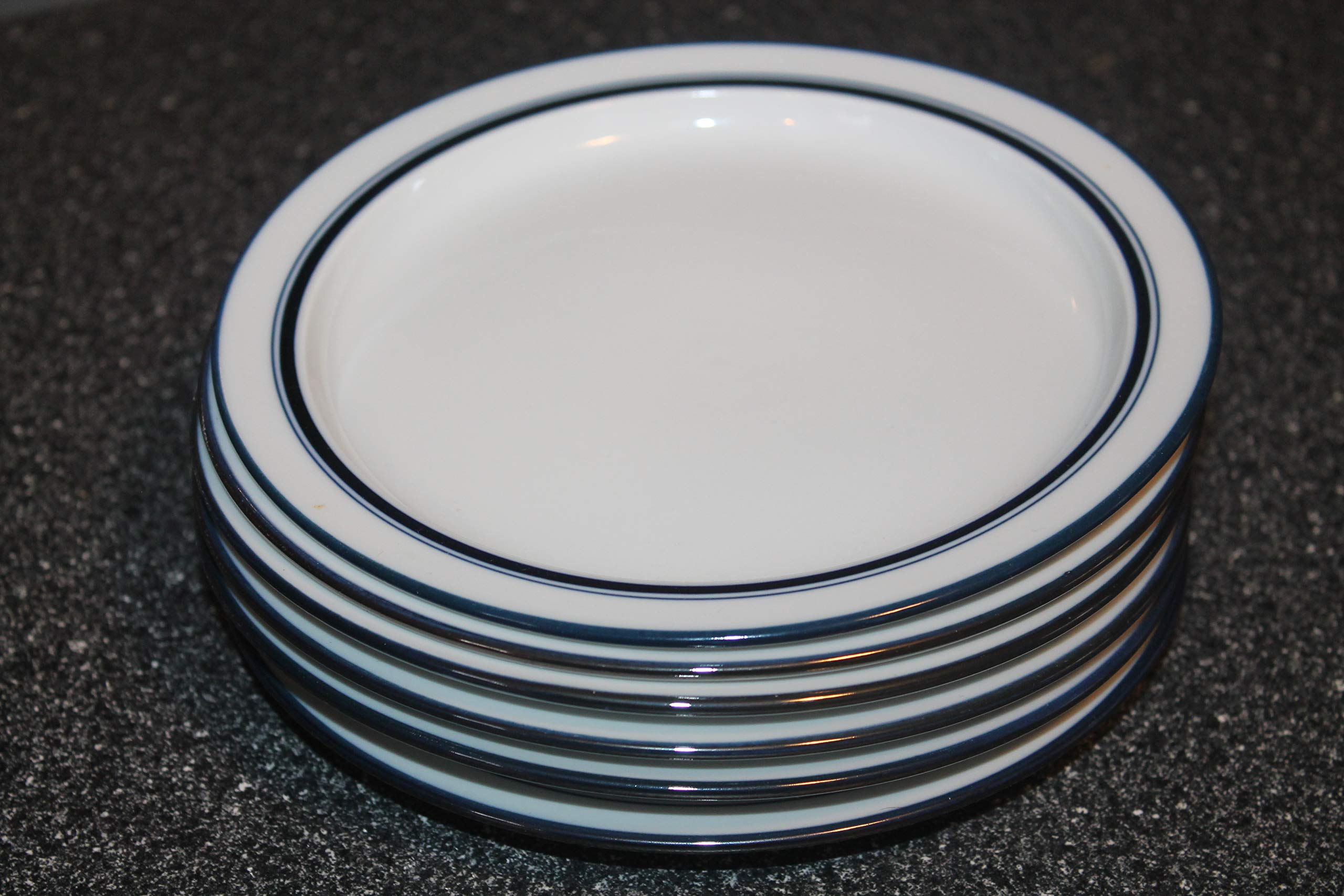 Bistro Christianshavn Blue 7.25 Bread / Butter Plate [Set of 4] by Dansk