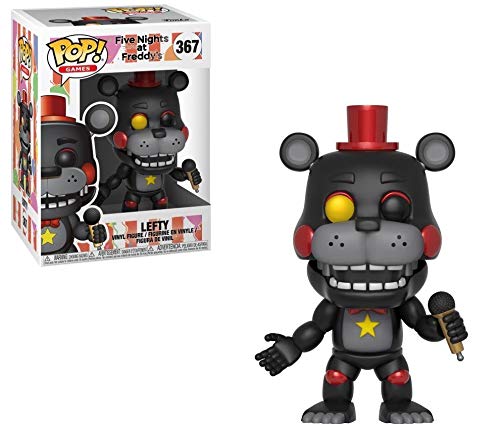 Funko Pop! Games: Five Nights at Freddy's Pizza Simulator - Lefty Vinyl Figure (Bundled with Pop Box Protector Case)