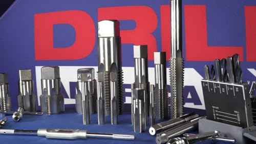Drill America DWT54582 3/8"-16 UNC High Speed Steel Taper Tap, (Pack of 1)