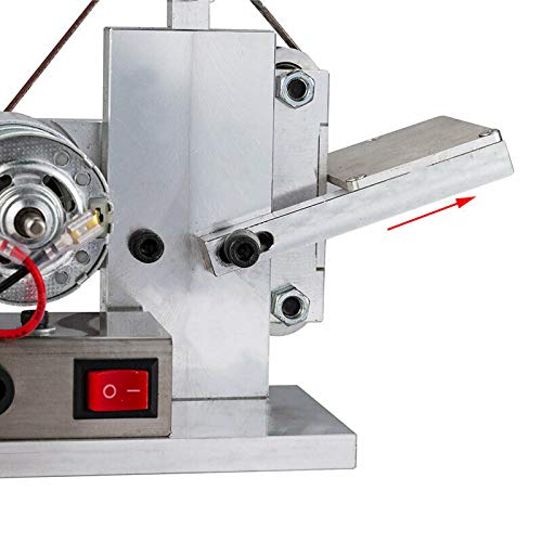 Diy Mini Belt Sander Electric Knife Apex Edge Sharpener Sanding Machine Belts Adapter Polisher Kits 7 Speed Diy Polishing Grinding Machine Power Tools Sander